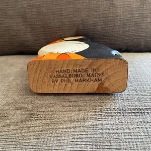 Hand Crafted | Accents | Vintage Hand Crafted Hand Painted Wooden ...